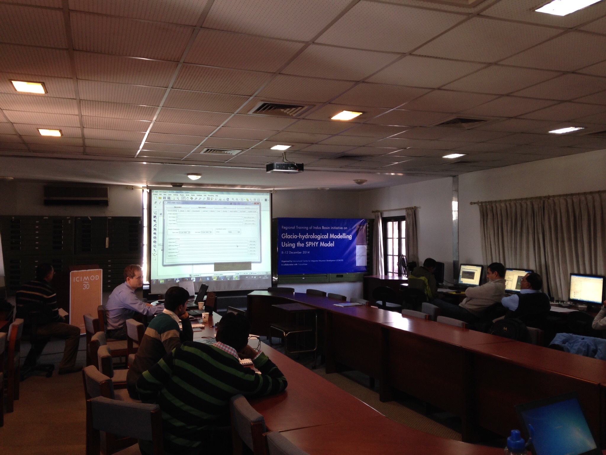 Training on Glacio-hydrological modelling using the SPHY model ...