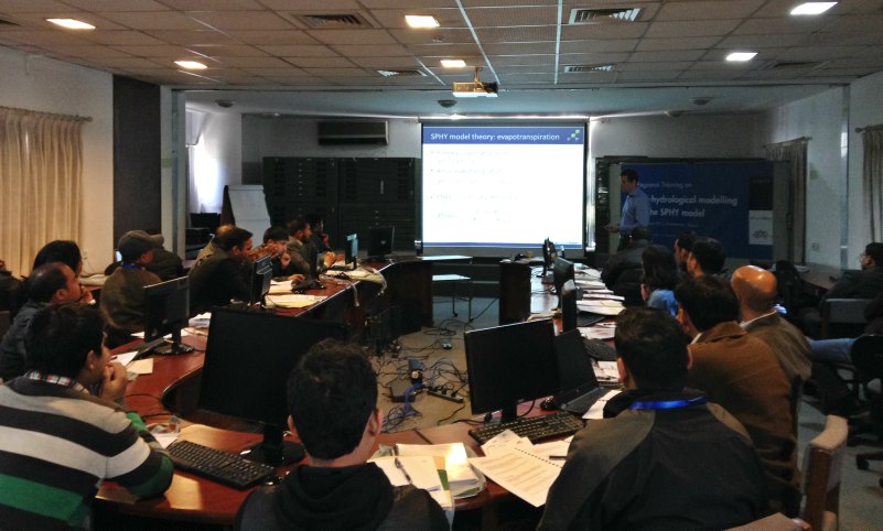 Second regional training on glacio-hydrological modeling using the SPHY ...