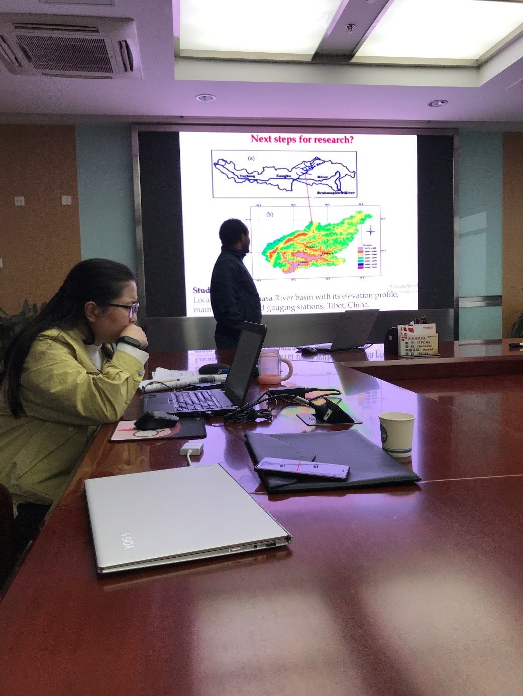 Training on glacio-hydrological modelling at the Institute of Tibetan ...